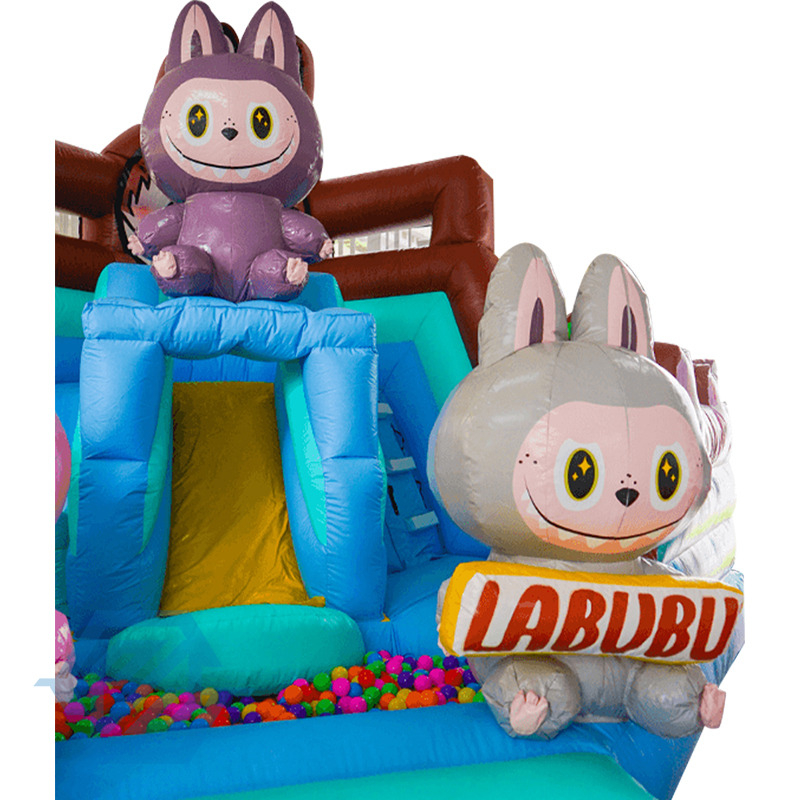 Outdoor Labubu Inflatable Bounce House Slide Combo for Kids from China ...